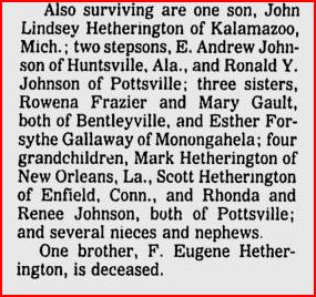 Guy Kenneth Hetherington obit