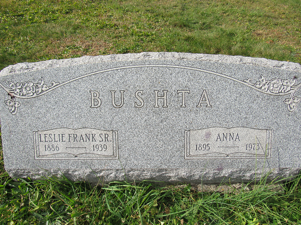 Anna Bushta tombstone