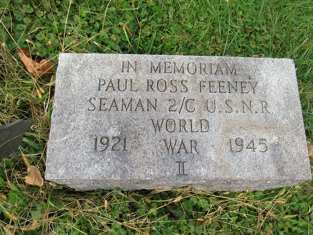 Paul Ross Feeney tombstone