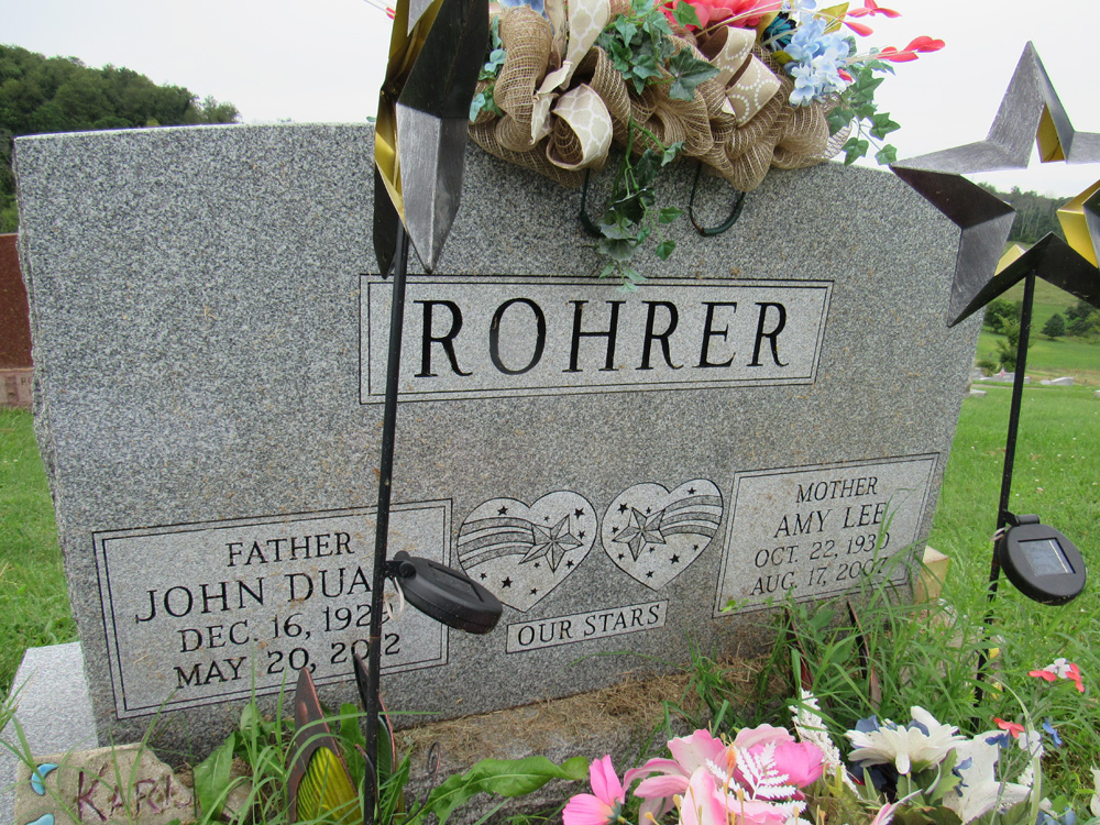 Amy Lee Rohrer tombstone